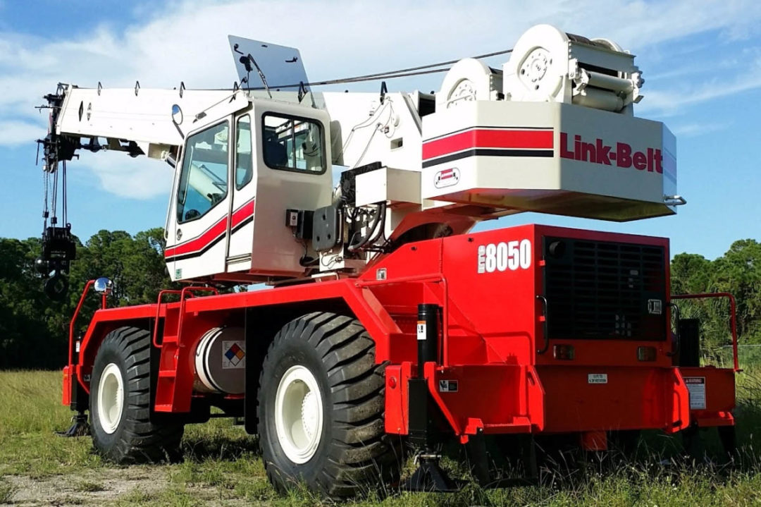 Link-Belt RTC 8050: 50 Ton - G&R Crane Rental - Rough Terrain